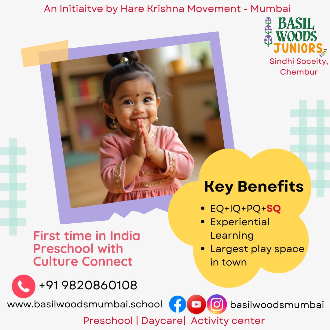 Enroll now to give kids best preschool and day care in Chembur